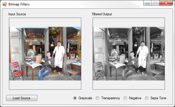 C# How to: Image filtering by directly manipulating Pixel ARGB values ...